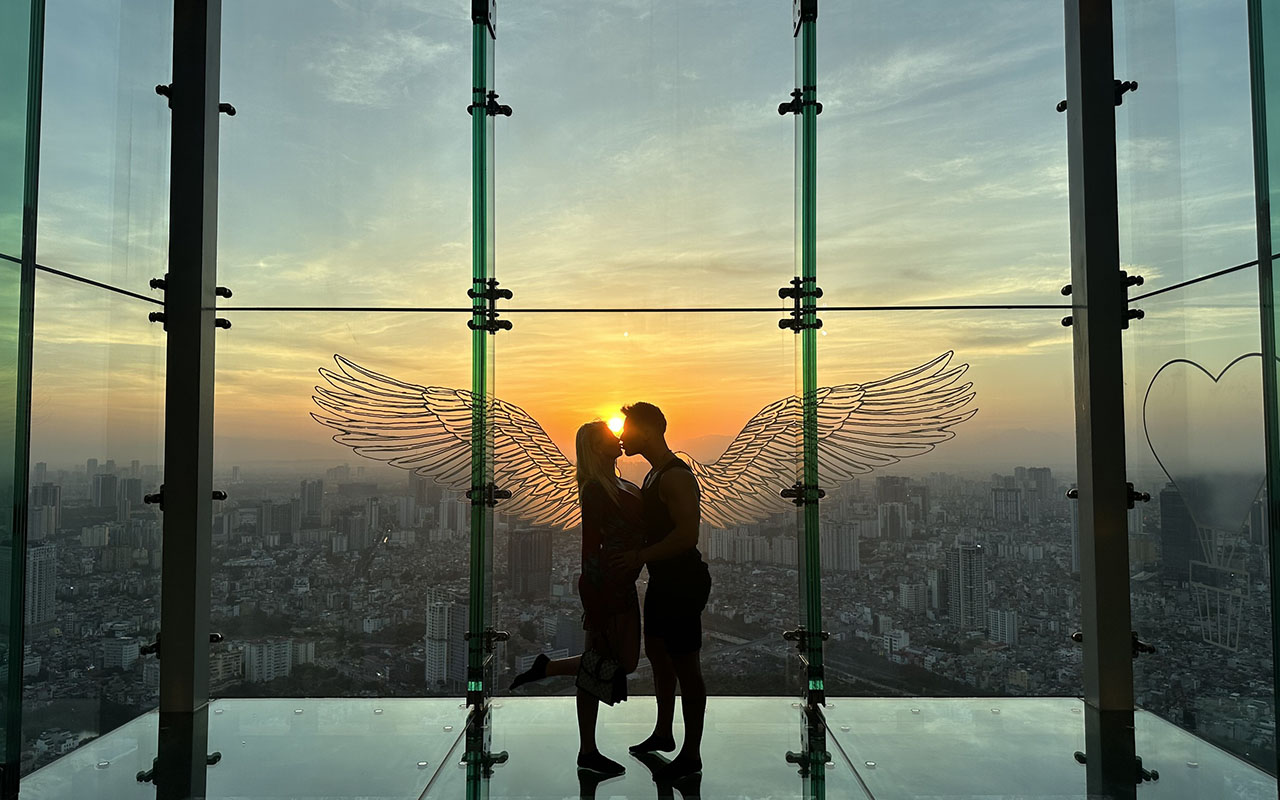 Hanoi - Sky Walk Observation Deck at Lotte Center